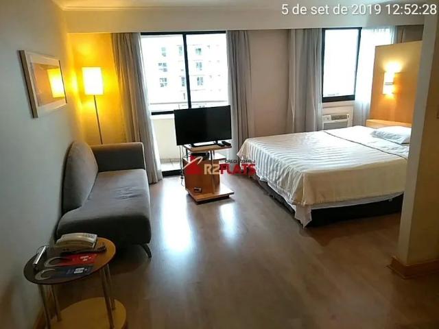 Flat com 1 Quarto para alugar, 35m² Moema