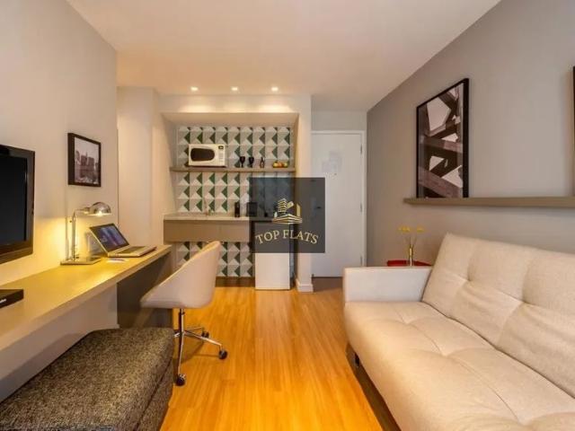 Flat com 1 Quarto para alugar, 35m² Moema