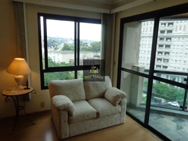 Flat com 1 Quarto para alugar, 35m² Pinheiros