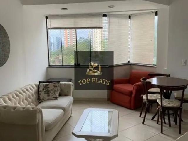 Flat com 1 Quarto para alugar, 36m² Paraíso do Morumbi