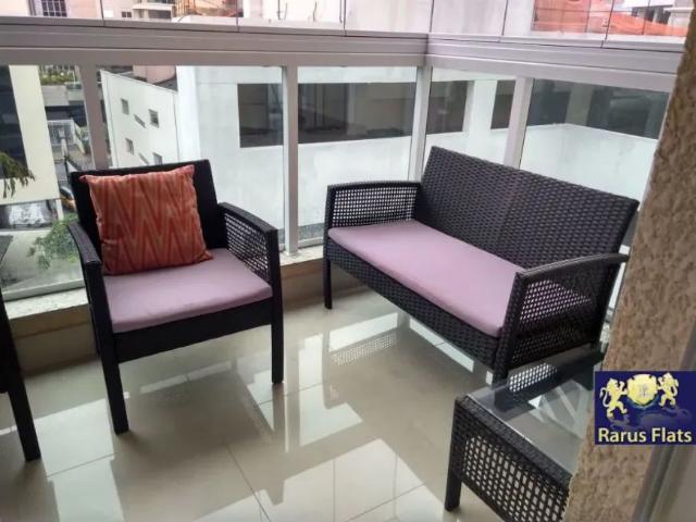 Flat com 1 Quarto para alugar, 38m² Itaim Bibi