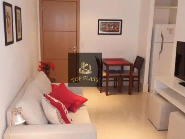 Flat com 1 Quarto para alugar, 38m² Itaim Bibi