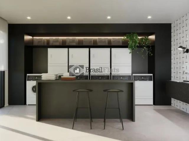 Flat com 1 Quarto para alugar, 38m² Moema