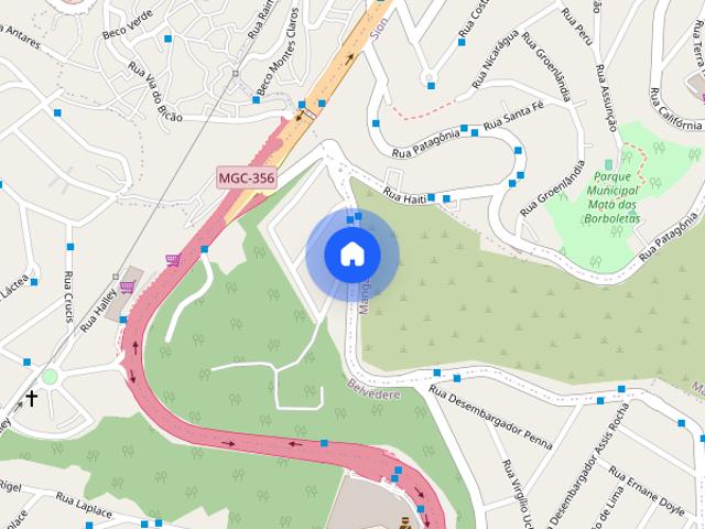 Flat com 1 quarto para alugar na Avenida Olegário Maciel, 1748, Lourdes, Belo Horizonte