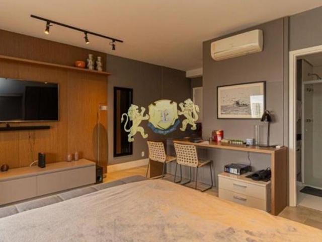 Flat com 1 quarto para venda no Brooklin Condomínio Habitarte Verde