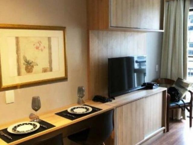 Flat com 1 quarto para venda no Itaim Bibi Edifício The Capital