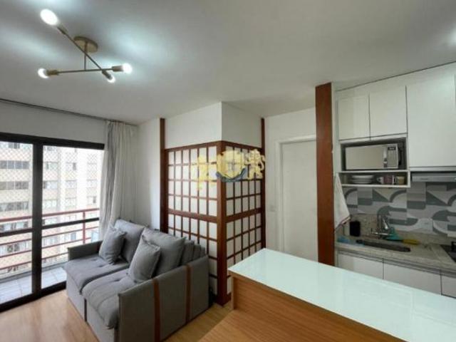 Flat com 1 Quarto para venda em Moema/SP