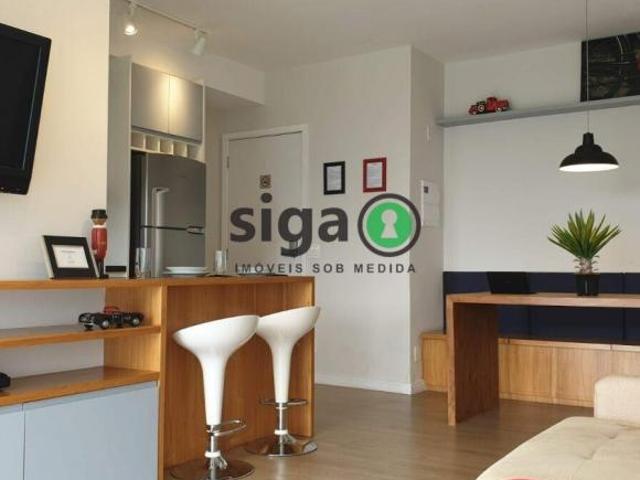 Flat com 1 suíte, 52 m² á venda Rua Henri Dunant, 1066 Chácara Santo Antônio
