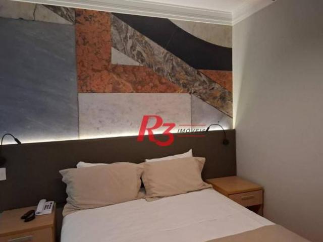 Flat com 2 dormitórios à venda, 44 m² por R$ 450.000,00 Gonzaga Santos/SP