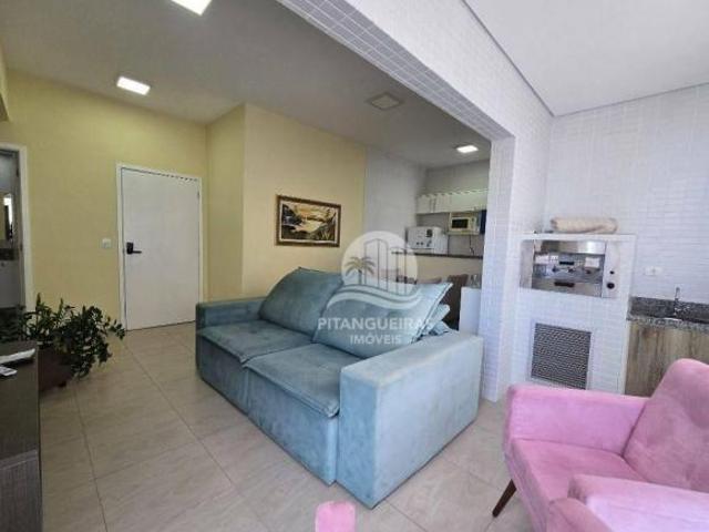 Flat com 2 dormitórios à venda, 65 m² por R$ 620.000,00 Pitangueiras Guarujá/SP
