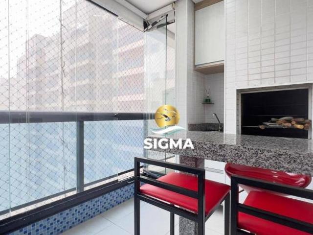 Flat com 2 dormitórios sendo 1 suíte à venda, 69 m² por R$ 750.000 Pitangueiras Guarujá/SP