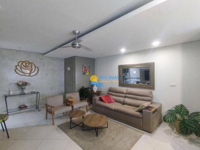 Flat com 2 dormitórios à venda, 70 m² por R$ 550.000,00 Pitangueiras Guarujá/SP