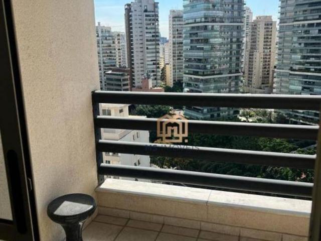 Flat com 2 dormitórios à venda, 80 m² por R$ 1.200.000,00 Moema São Paulo/SP