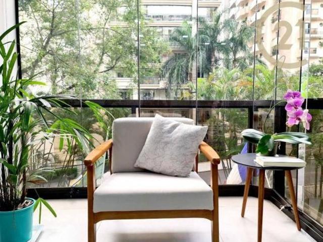 Flat com 2 dormitórios à venda por R$ 1.480.000 Jardim América São Paulo/SP