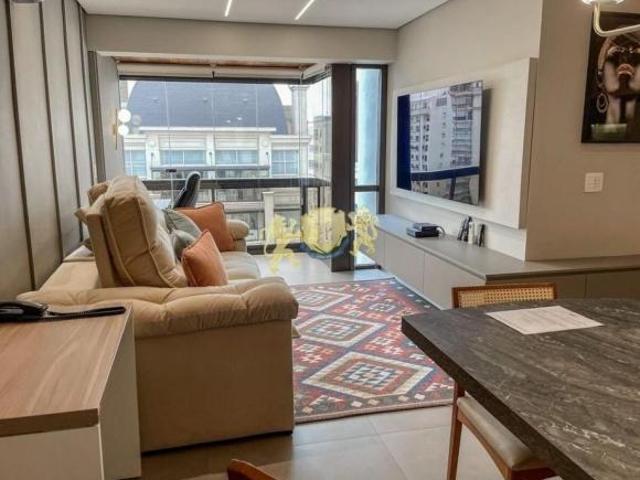 Flat com 2 dormitórios e 1 suíte para venda no Jardins Edifício Central Park