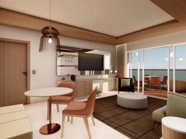 Flat com 2 Quartos e 1 banheiro à Venda, 48 m² por R$ 115.000