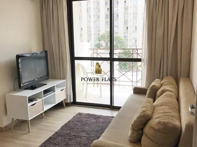 Flat com 2 Quartos e 1 banheiro para Alugar, 54 m² por R$ 3.700/Mês