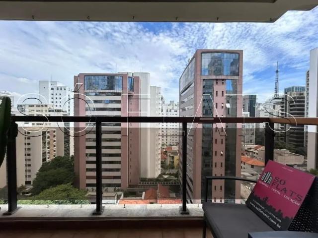 Flat com 2 Quartos para alugar, 59m² Jardim Paulista