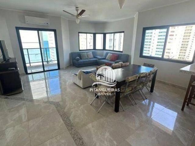 Flat com 3 dormitórios à venda, 113 m² Pitangueiras Guarujá/SP
