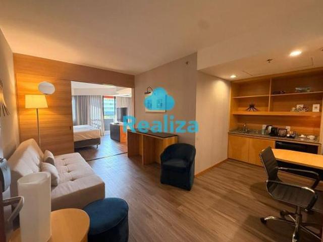 FLAT COM VARANDA À VENDA SHTN TRECHO 1 BL B GOLDEN TULIP BRASILIA ALVORADA POENT