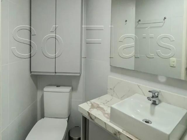 Flat com excelente localização próximo do Ginásio Ibirapuera e da Av. Paulista, disponível locação