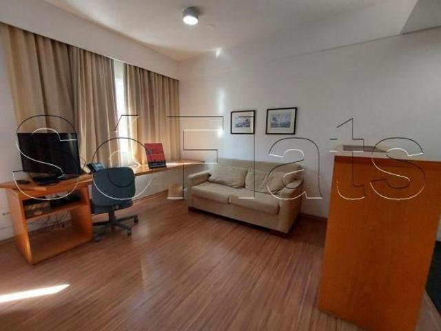 Flat Comfort Suítes Alphaville disponível para venda com 28m², 01 dormitório e 01 vaga de garagem