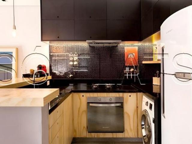 Flat Contemporâneo, disponível para venda com 57m², 01 dormitório e 01 vaga