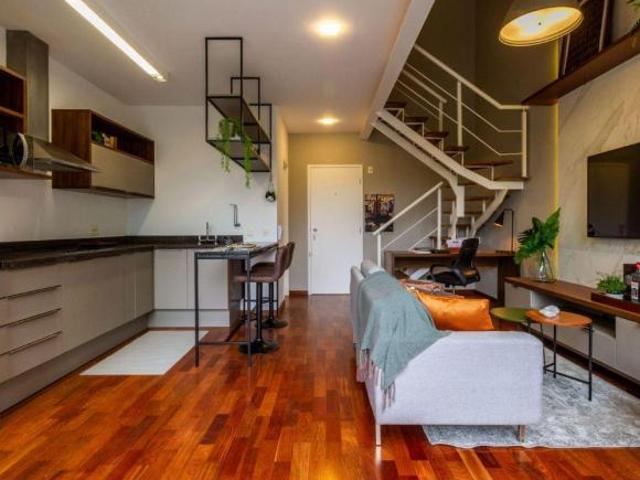 Flat Duplex para venda e locação no Brooklin