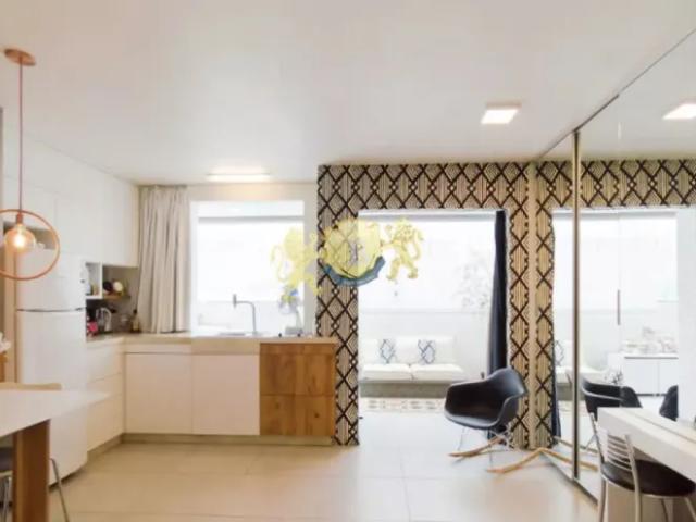 Flat de 1 quarto para venda na República Condomínio Vibe