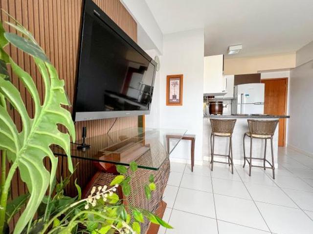 Flat de 52 m² mobiliado com 02 quartos no Residencial Borges Landeiro Santorini Setor Bueno/ GO