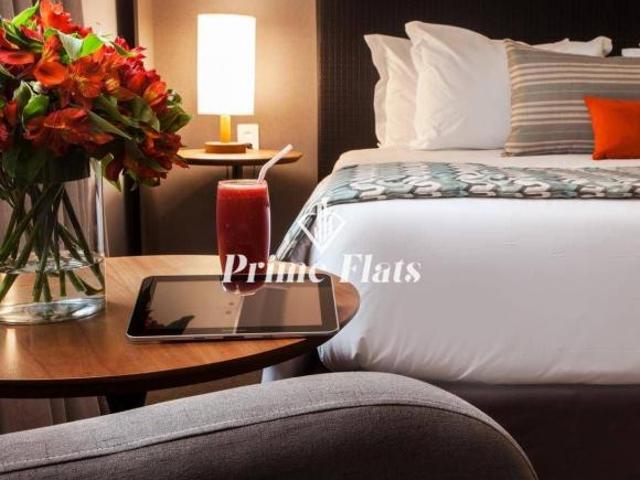 Flat disponível para venda Wyndham São Paulo Berrini, com 29m², 1 dormitório e 1 vaga