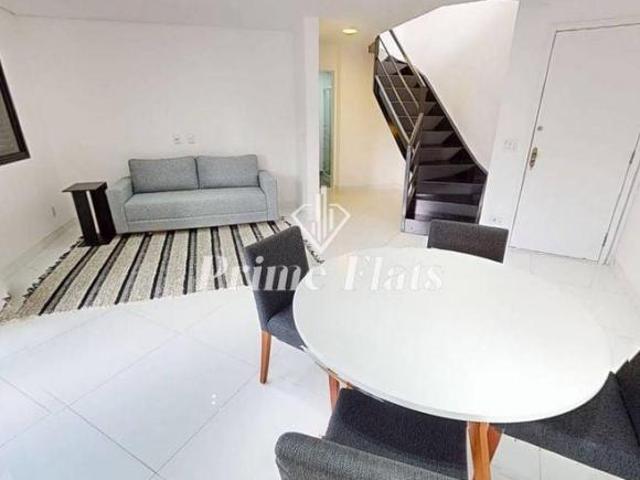 Flat disponível para venda no The First Free Flex Residence no Jardins, com 55m², 2 dormitórios e 1