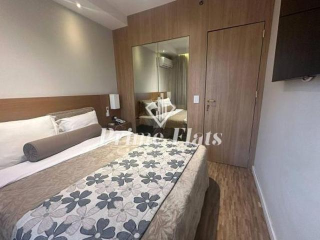 Flat disponível para venda no The World Executive Flat na Vila Olímpia, com 34m², 1 dormitório e 1 v