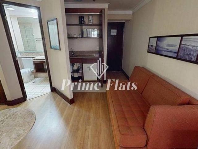 Flat Disponível para Venda no Transamérica Prime International Plaza, com 27M², 1 Dormitório e 1 Vag