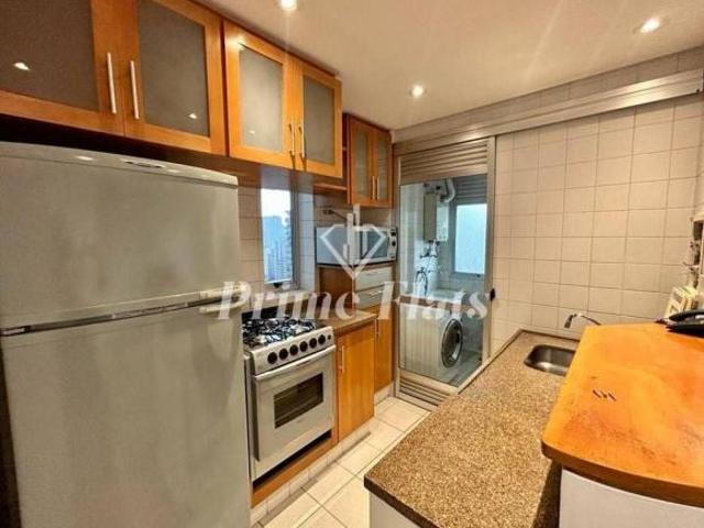 Flat disponível para venda no Twin Towers Ibirapuera, com 74m², 2 dormitórios e 2 vagas de garagem