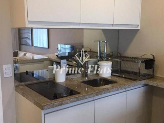 Flat disponível para venda no VHouse Faria Lima, com 46m², 1 dormitório e 1 vaga