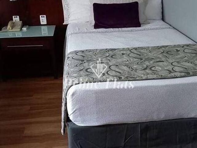 Flat disponível para venda no Wyndham Berrini, com 29m², 1 dormitório e 1 vaga