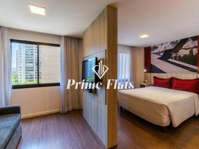 Flat disponível para venda no Aparthotel Adagio Sao Paulo Moema, com 42m², 1 dormitório e 1 vaga de
