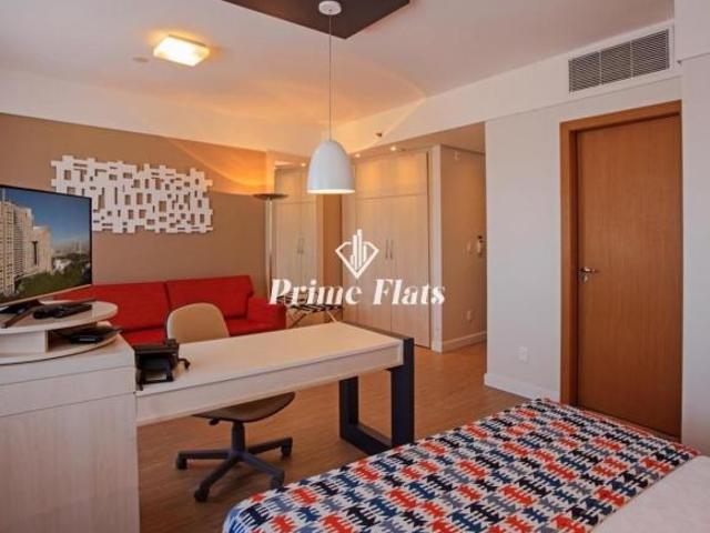 Flat disponível para venda no Comfort Suites Alphaville com 30m², 1 dormitório e 1 vaga de garagem
