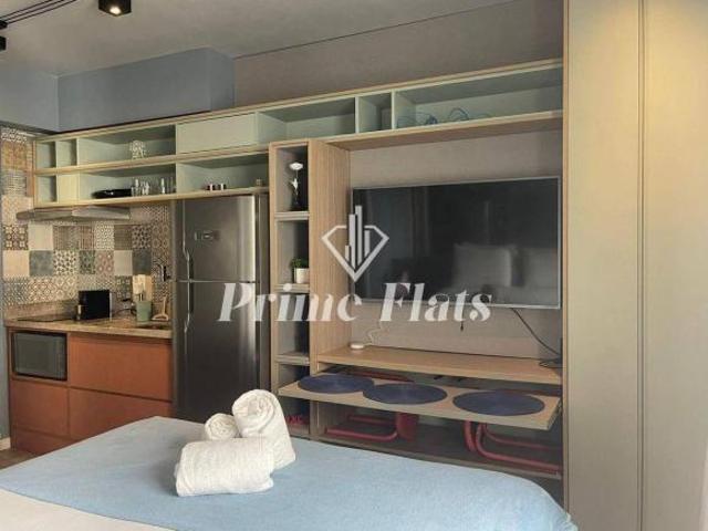 Flat disponível para venda no Condomínio Downtown Luz, com 22m² e 1 dormitório