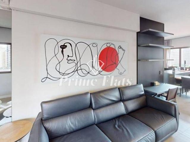 Flat disponível para venda no Cyrela by Pininfarina no Itaim Bibi, com 98m², 1 dormitório e 1 vaga