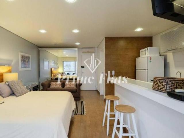 Flat disponível para venda no Diseño Campo Belo, com 37m², 1 dormitório e 1 vaga de garagem