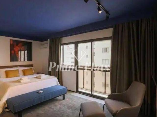 Flat disponível para venda no DoubleTree by Hilton Sao Paulo Itaim, com 28m², 1 dormitório e 1 vaga