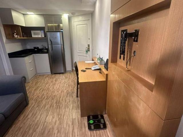 Flat disponivel para venda no edificio The World vila olimpia com 34m², 1 dorm 1 vaga e camareira