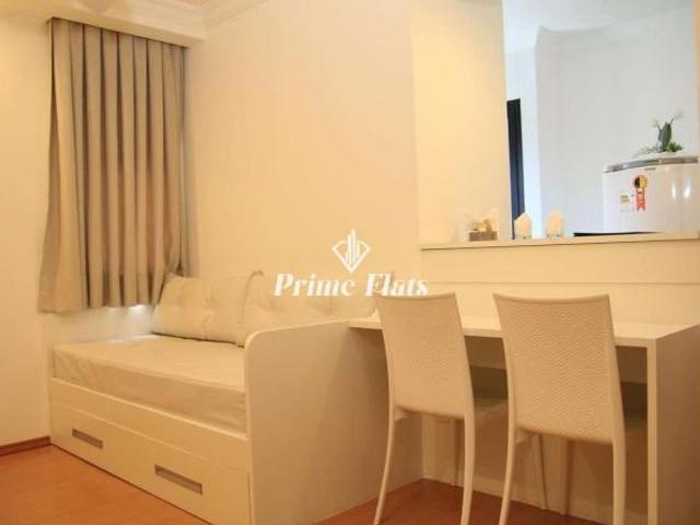 Flat disponível para venda no Flat The Park Hall Higienopolis, com 49m², 1 dormitório e 1 vaga de ga