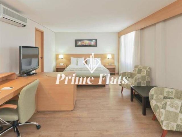Flat disponível para venda no Holiday Inn Anhembi, com 26m², 1 dormitório e 1 vaga
