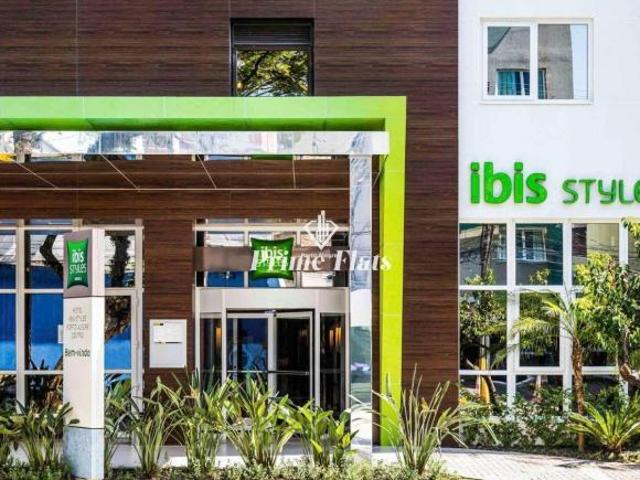 Flat disponível para venda no Hotel Íbis Styles Centro em Porto Alegre, com 13m², 1 dormitório e 1 v