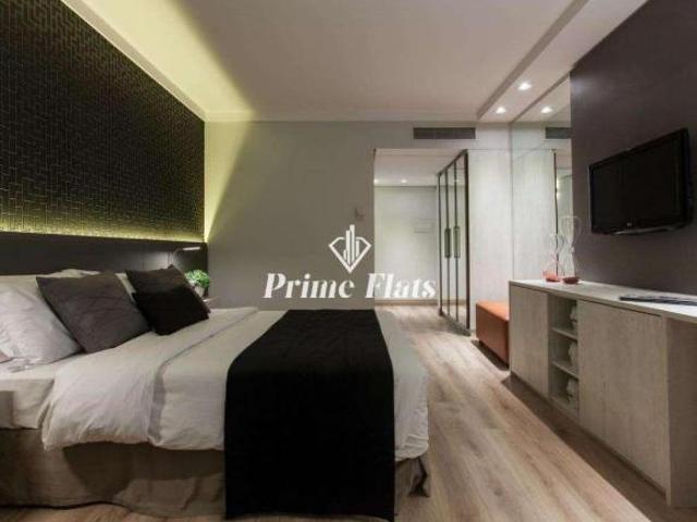 Flat disponível para venda no Hotel Intercity Berrini, com 26m², 1 dormitório e 1 vaga de garagem