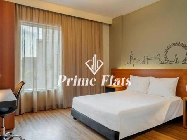 Flat disponível para venda no Ibis Styles São Paulo Centro, com 18m², 1 dormitório e 1 vaga