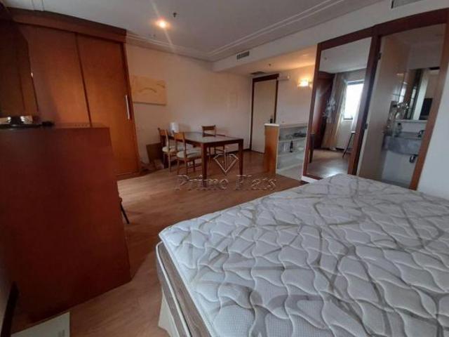 Flat disponível para venda no Meliá Jardim Europa no Itaim Bibi, com 29m², 1 dormitório e 1 vaga